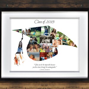 Graduation Collage | Graduation Cap Collage | Class of 2018 | 2018 ...