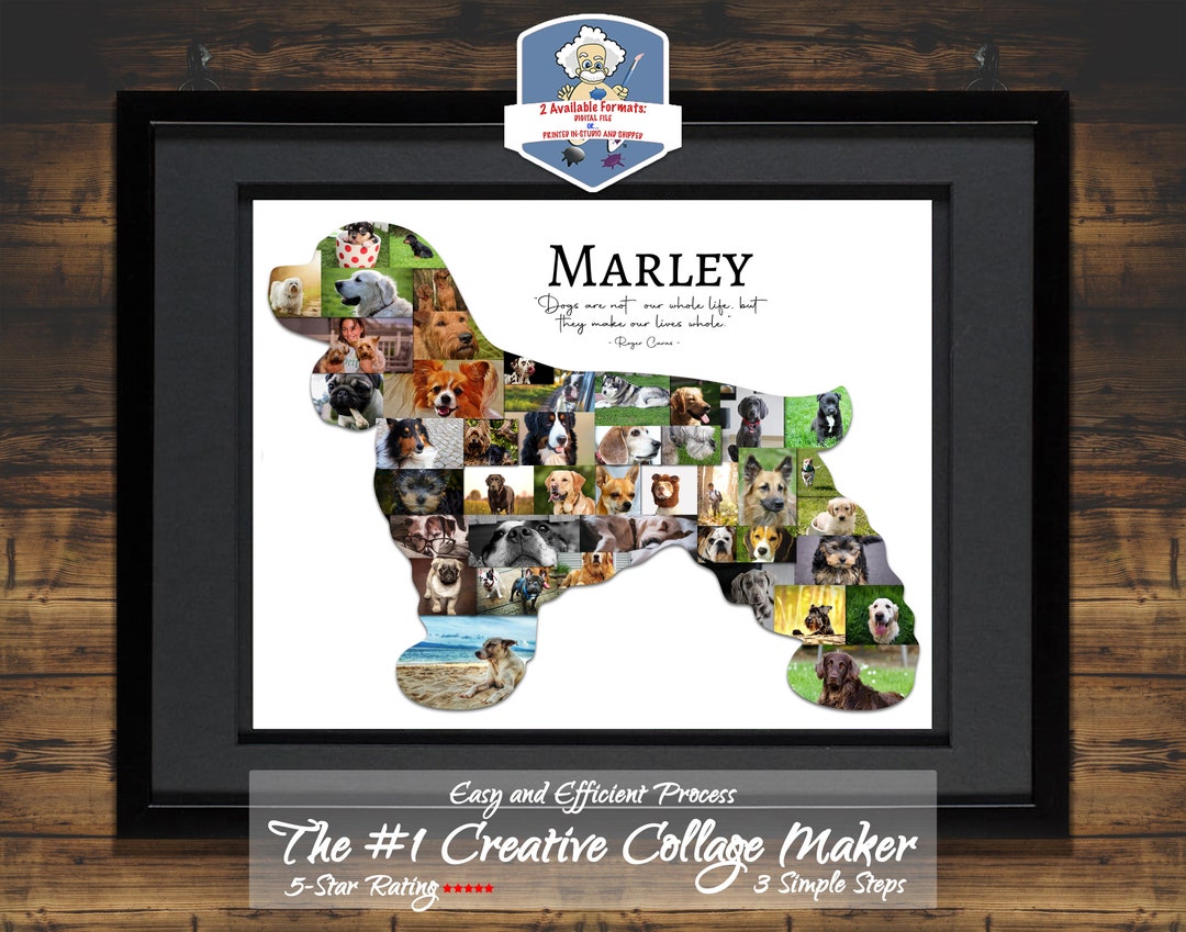 Cocker Spaniel Photo Collage | Cocker Spaniel Gifts | Cocker Spaniel ...