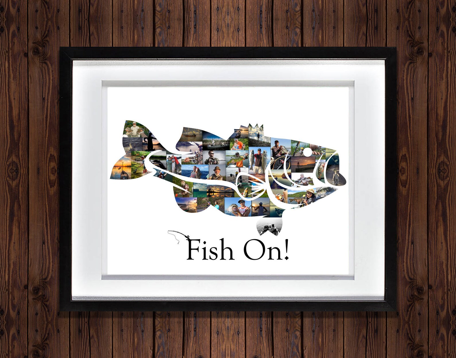 Bass Fish Photo Collage Bass Fishing Bass Fish SVG | Etsy Canada