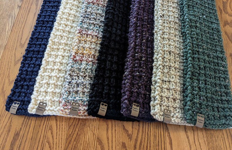 Beginner Knitting Scarf Pattern, Fast, Super Bulky Yarn (PDF Pattern ...