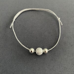 25 - Baptism Martyrika (witness Bracelets) / Wax Cord/round Cross Bead ...