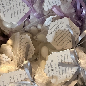 50 - Italian Bomboniere "confetti" Wedding Favors (candy Coated Almonds ...