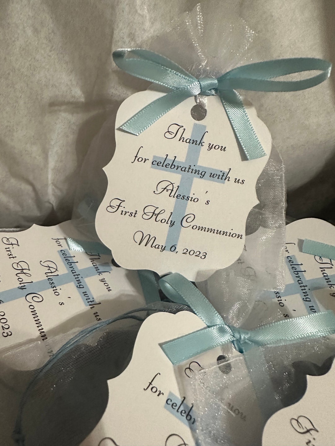 25 - First Holy Communion Favors - Beacelet Favors - Gift for Guests ...