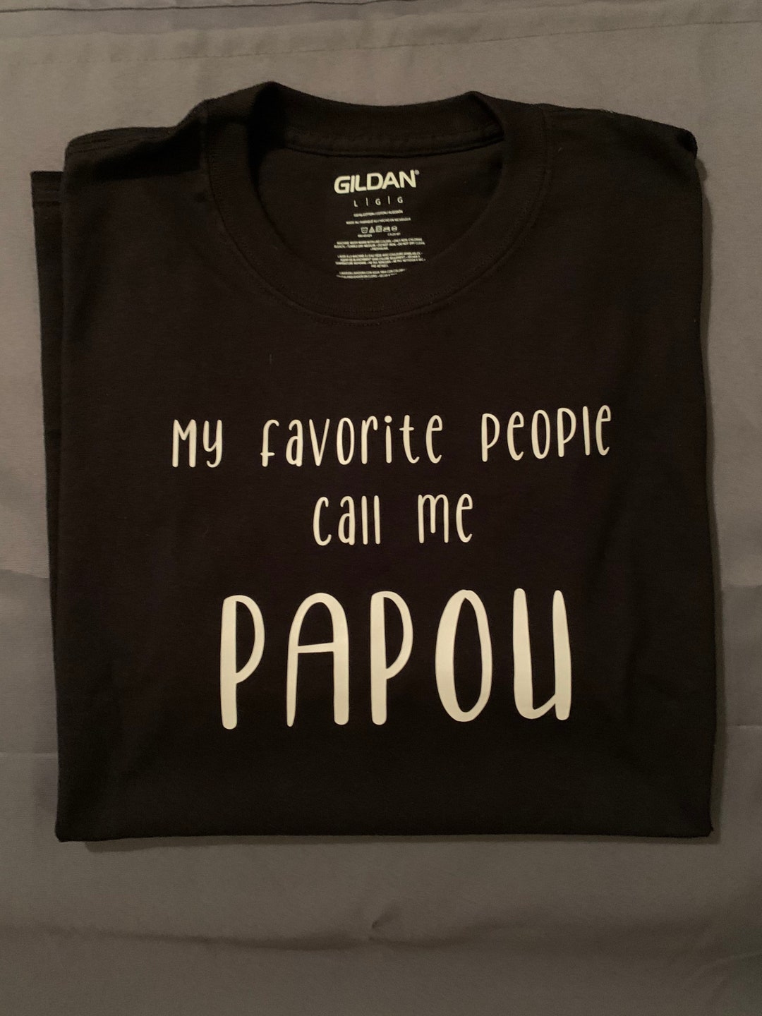 My Favorite People Call Me Papou Shirt Best Papou Proud - Etsy
