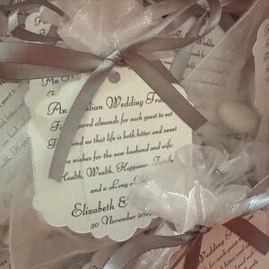50 - Italian Bomboniere "confetti" Wedding Favors (candy Coated Almonds ...