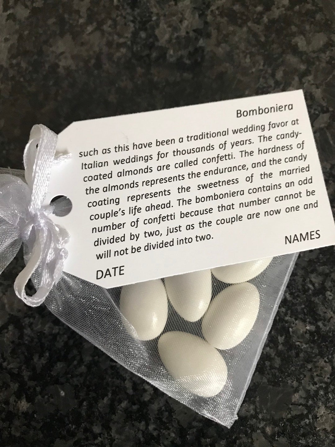 25- Bomboniera"confetti" - Wedding Favors (candy Coated Almonds ...