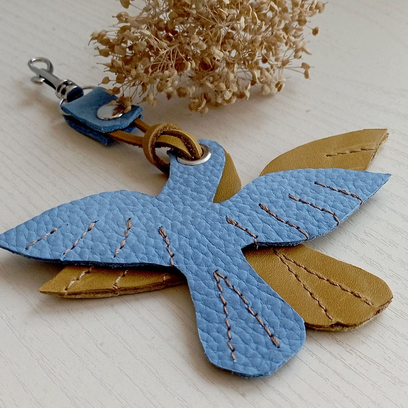 Bird Keyring - Etsy