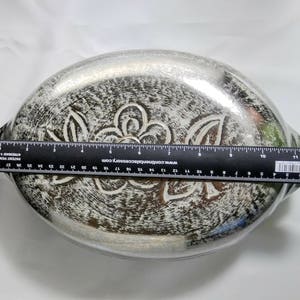 Silver Patterned Stangl-gourmet Oven to Table Floral Roaster/casserole ...