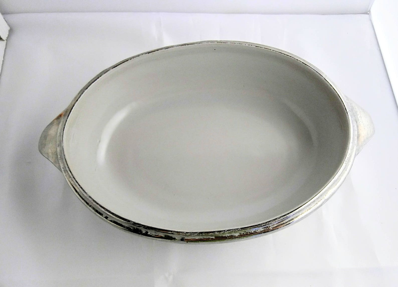 Silver Patterned Stangl-gourmet Oven to Table Floral - Etsy