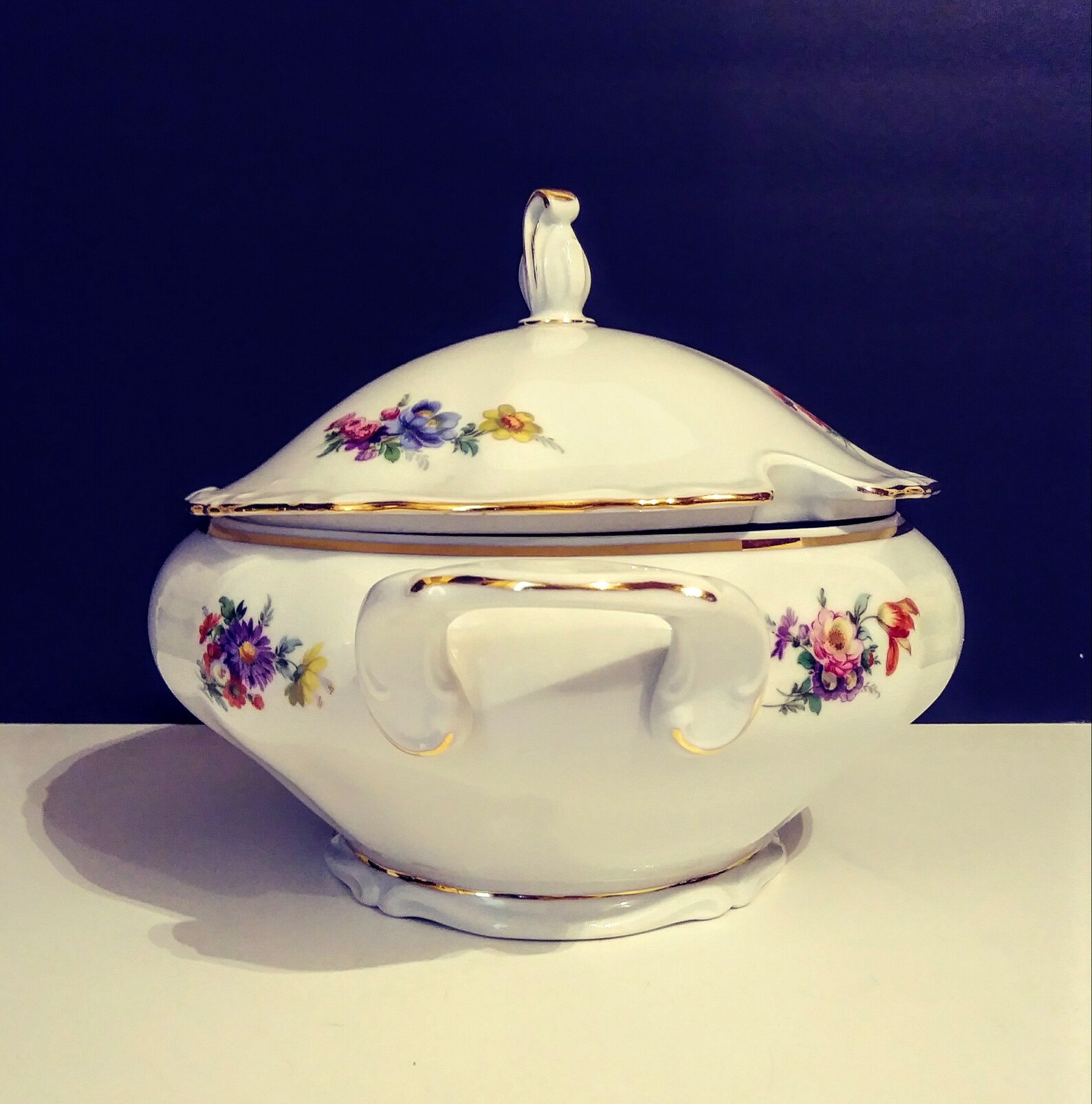 Josef Kuba Soup Tureen JWK Fine Porcelain 1950's Multi - Etsy