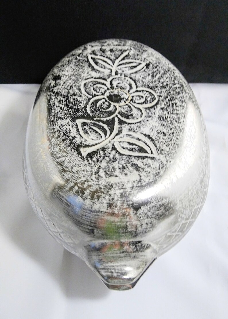 Silver Patterned Stangl-gourmet Oven to Table Floral - Etsy