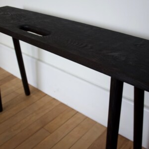 Handmade Made European Oak Stool With Turned Legs Wedge Tenon Joints ...