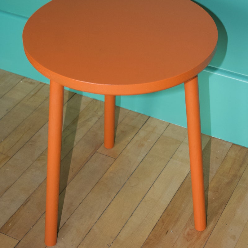 Painted Round Table - Etsy