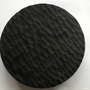 Hand Carved Hardwood Wall Mounted Dot Coat Peg Hook: Concealed Mounting ...