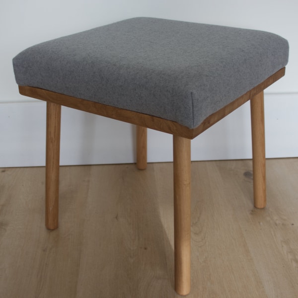 Oak Footstool - Etsy