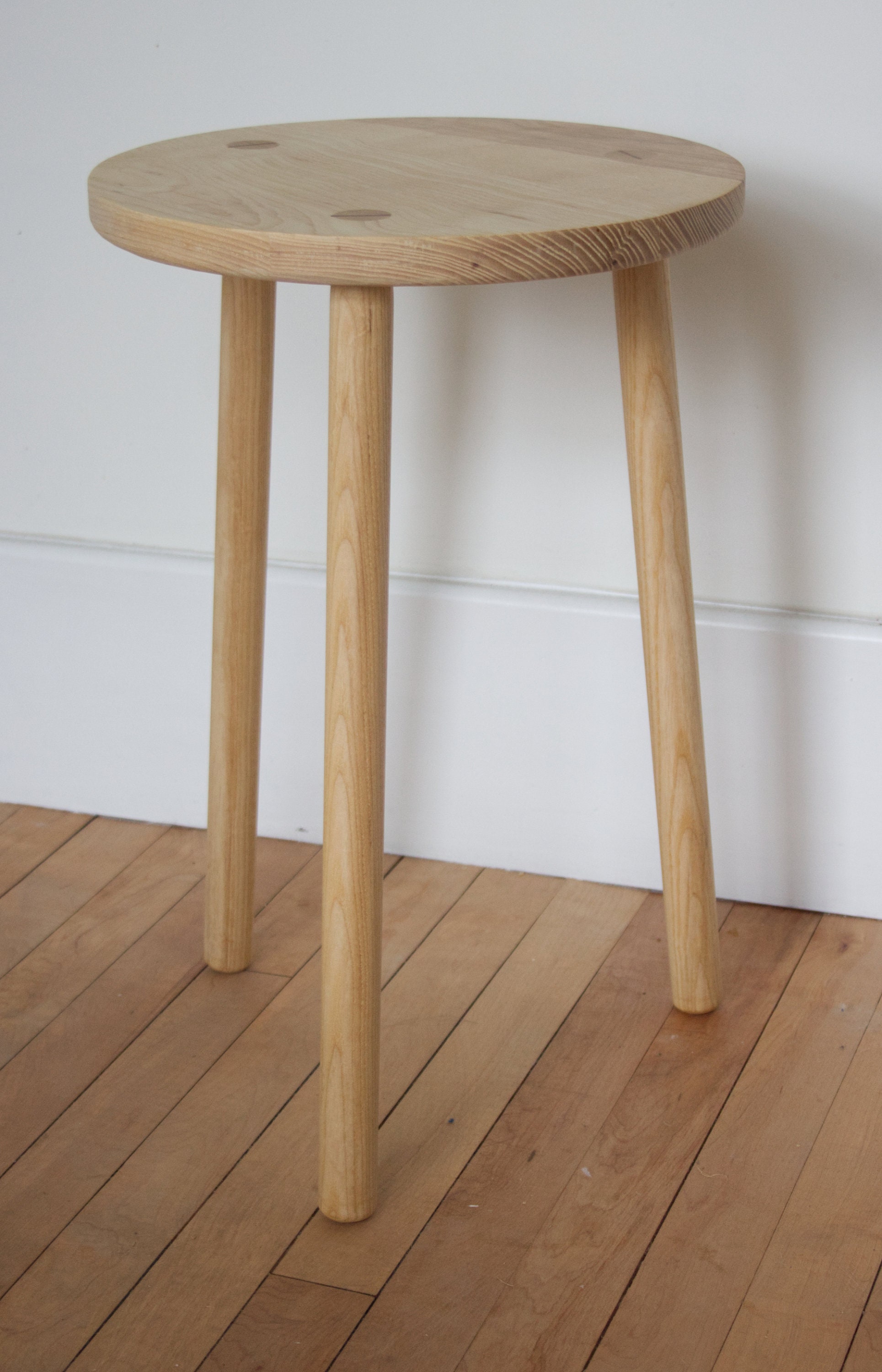 Solid Oak Milking Stool — The Journeyman and Co