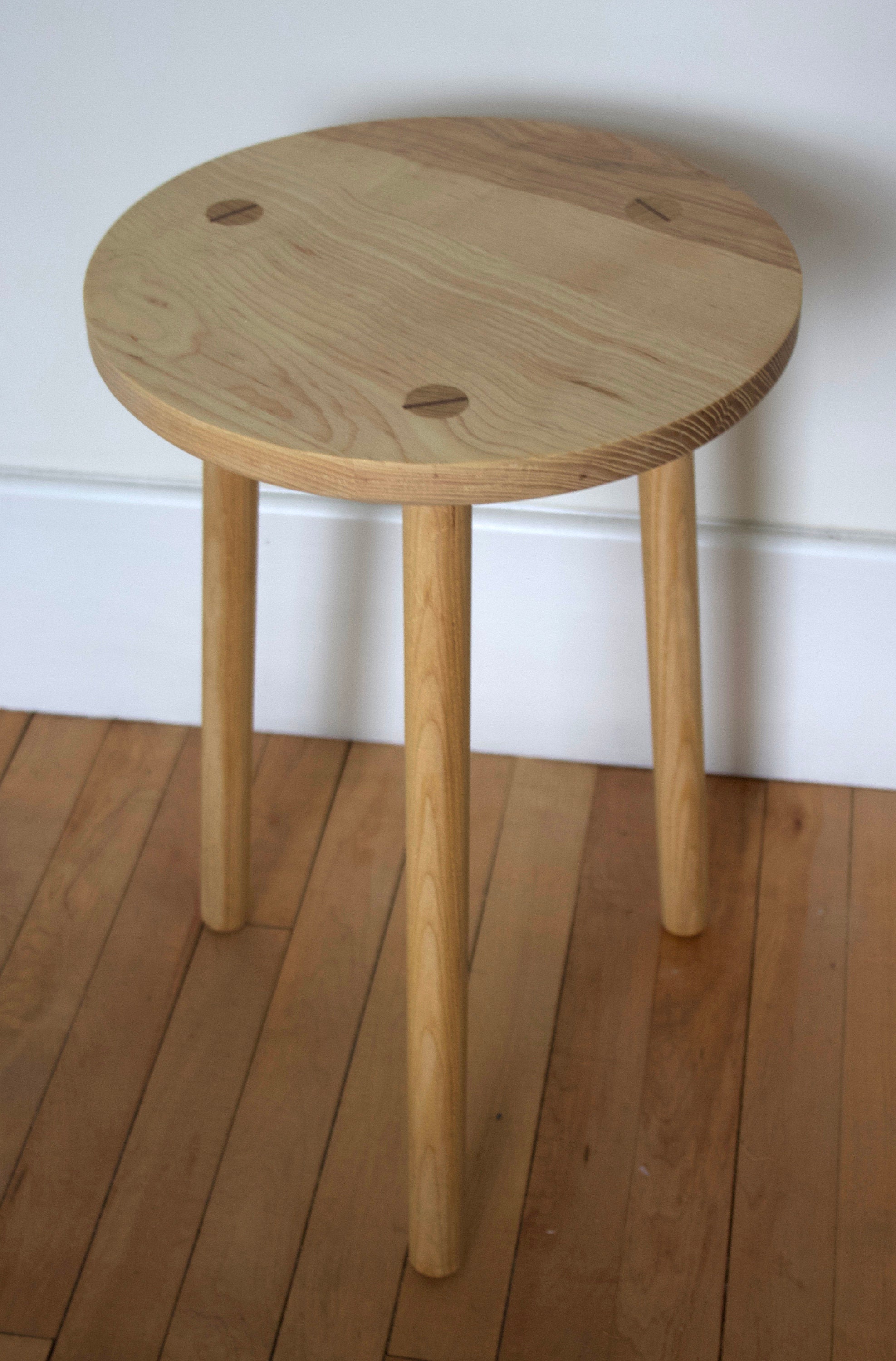 Solid Oak Milking Stool — The Journeyman and Co