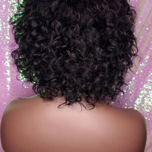 Wig Soft Flowy Curly Hair Wigs Loose Curl Brazilian Remy Human Hair ...