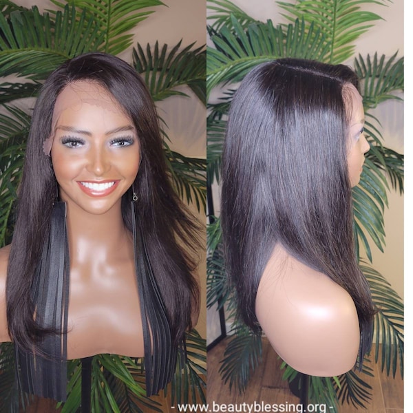 Straight Hair Wig - Etsy