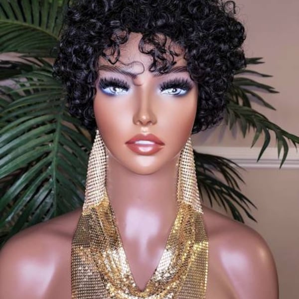 Human Hair Wigs for Older Black Women - Etsy