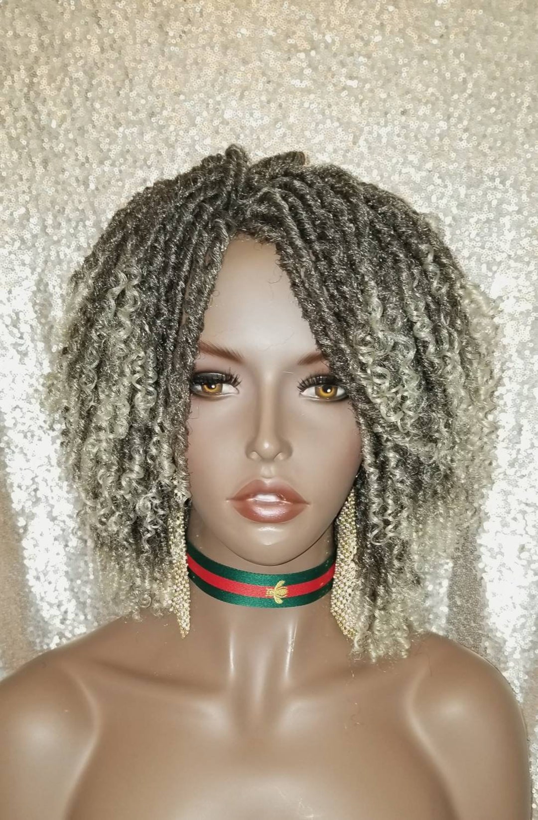 Soft Kinky Twist Spiral Curl Dread Locs Natural Style Full Cap Premium ...