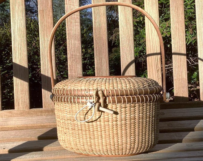 BARLOW NANTUCKET Handbag/nantucket Lightship Handbag/nantucket Basket ...