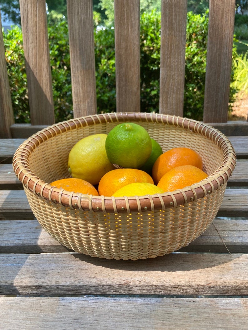 9-inch Round Nantucket-style Basket - Etsy