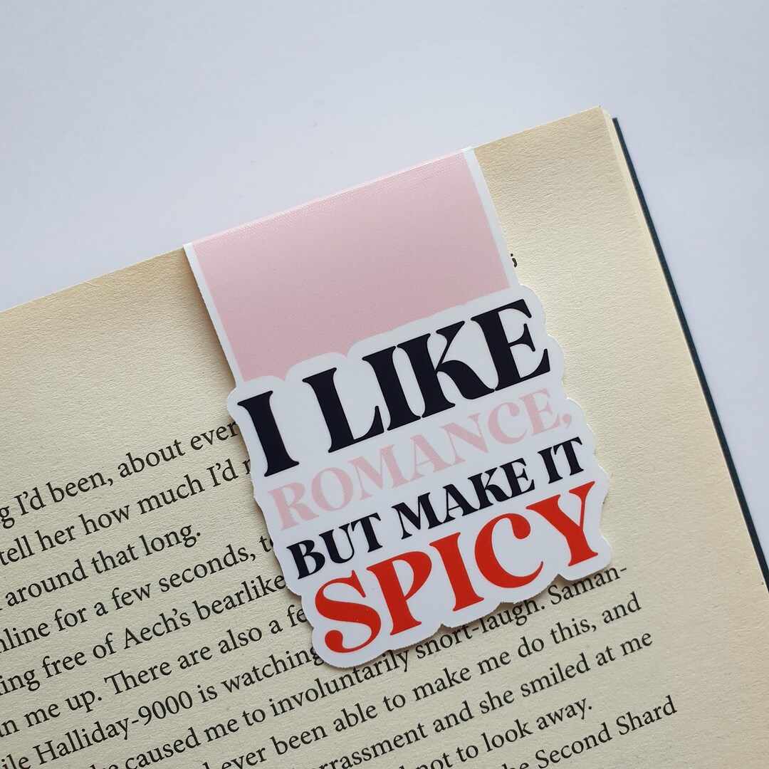 Spicy Romance Magnetic Bookmark Book Accessories Page Saver Colourful ...