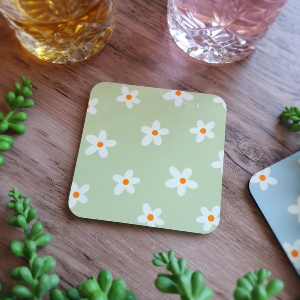 Daisy Coasters - Etsy