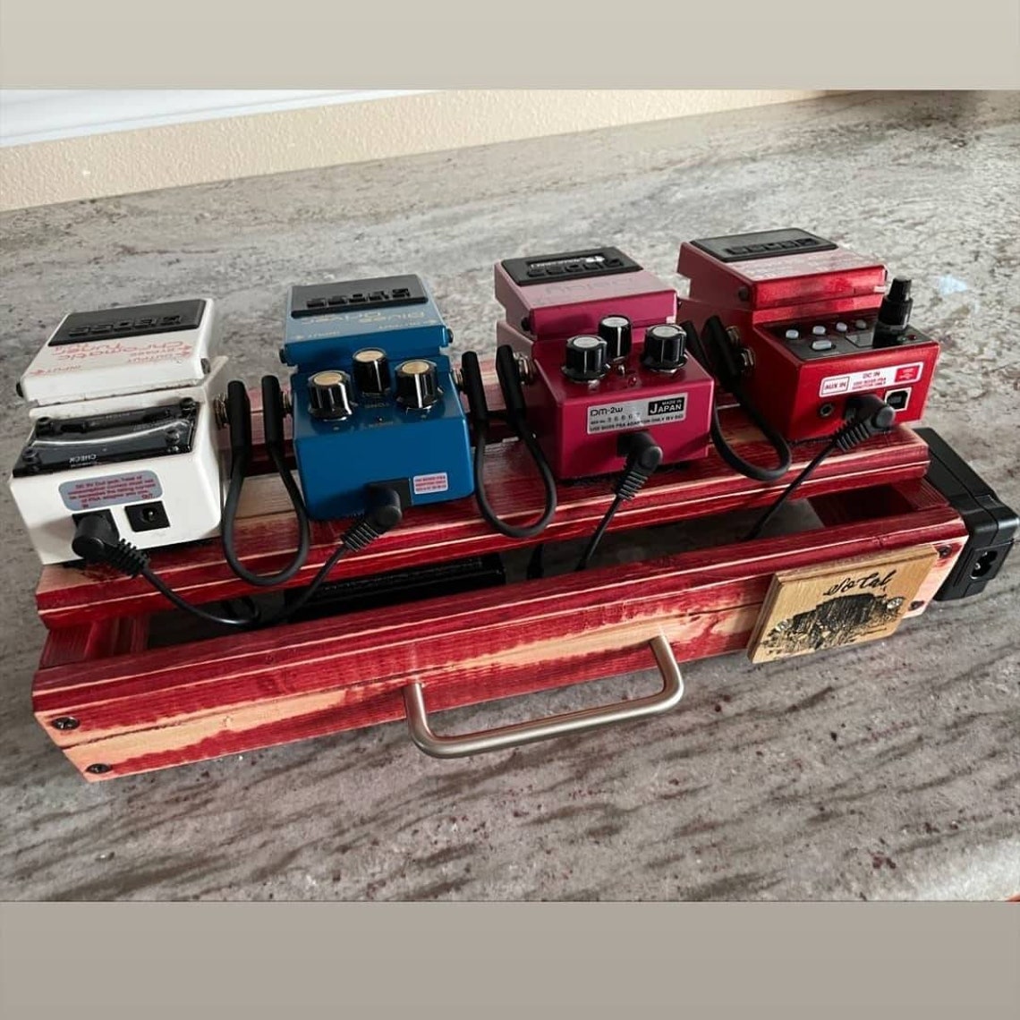 Mini Guitar Pedalboard - Etsy