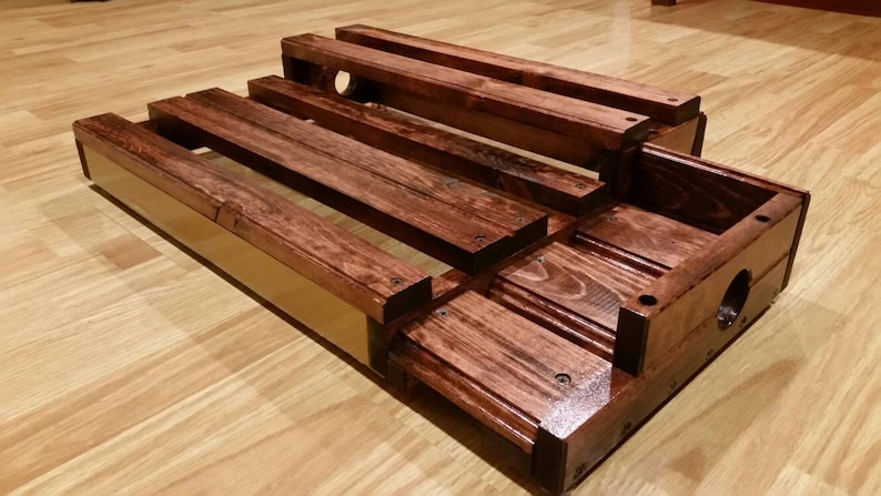 Large 2 Tier Guitar Pedalboard - Etsy
