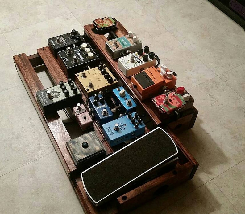 Large 2 Tier Guitar Pedalboard - Etsy