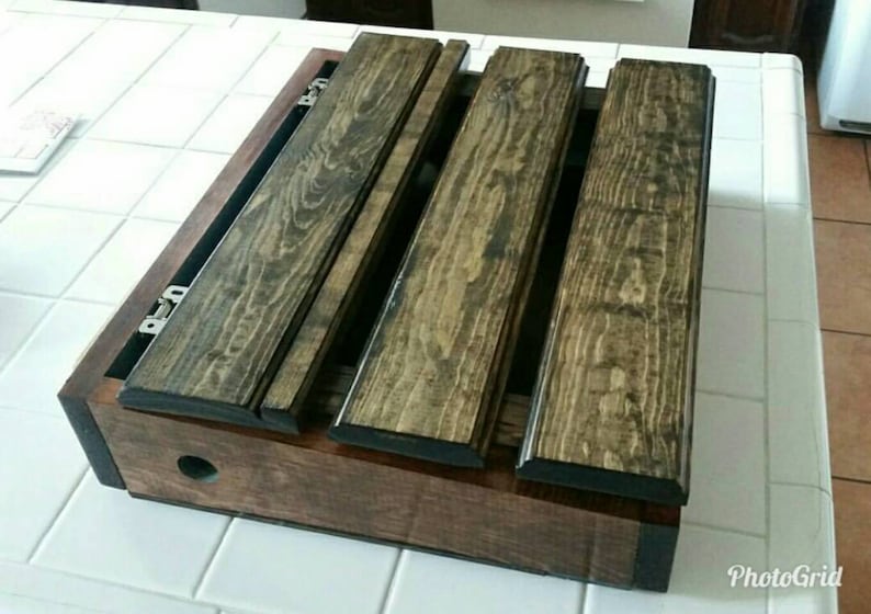 Guitar pedalboard flip top | Etsy