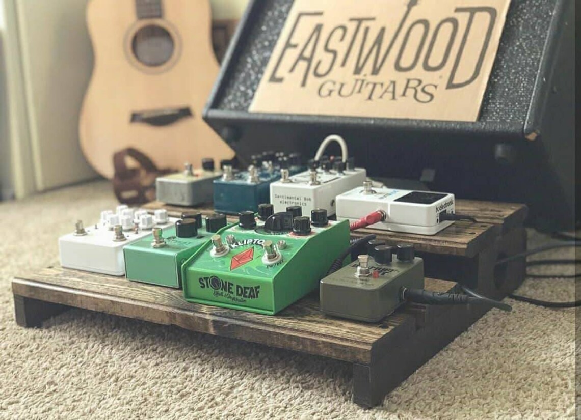 2 Level Guitar Pedal Board - Etsy