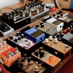 Large 2 Tier Guitar Pedalboard - Etsy