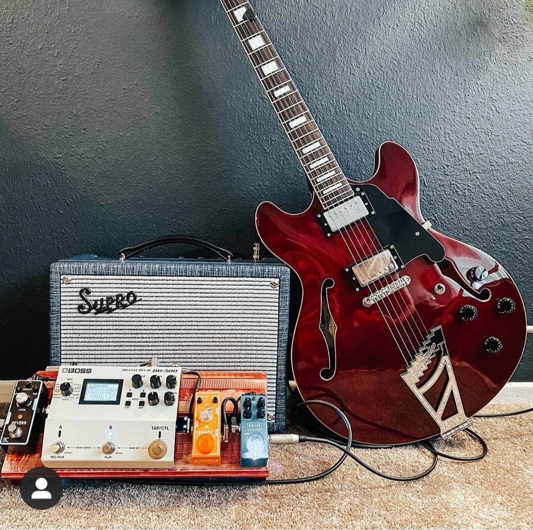 Mini Guitar Pedalboard - Etsy