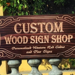 CustomWoodSignShop - Etsy