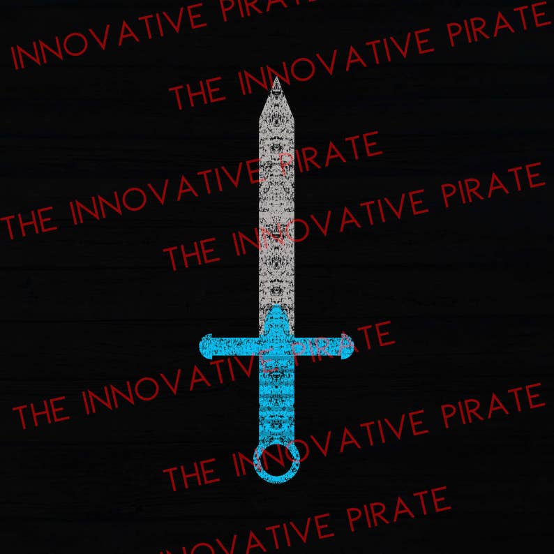 Rainbow Chalk Swords Clipart Pack - Sword Clip Art - Knights and ...