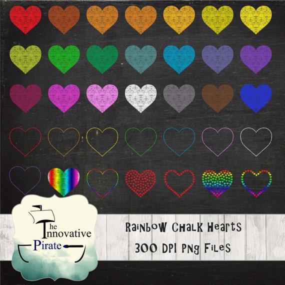 Chalkboard Heart Clip Art