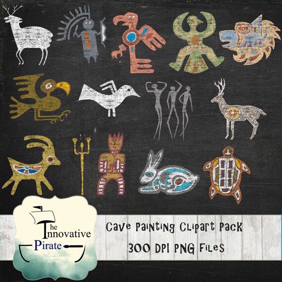 Cave Paintings Clipart