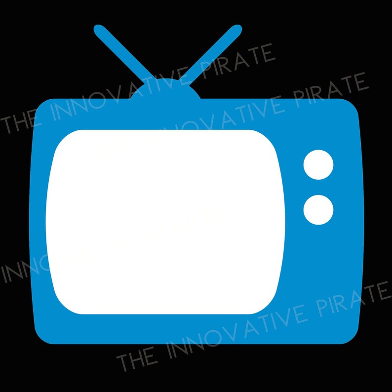 Rainbow TV Clipart Pack - Rainbow Televisions - Colorful Tvs - Tv Favor ...