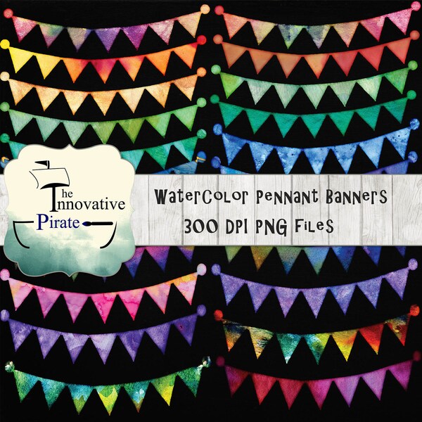 Pennant Clip Art - Etsy