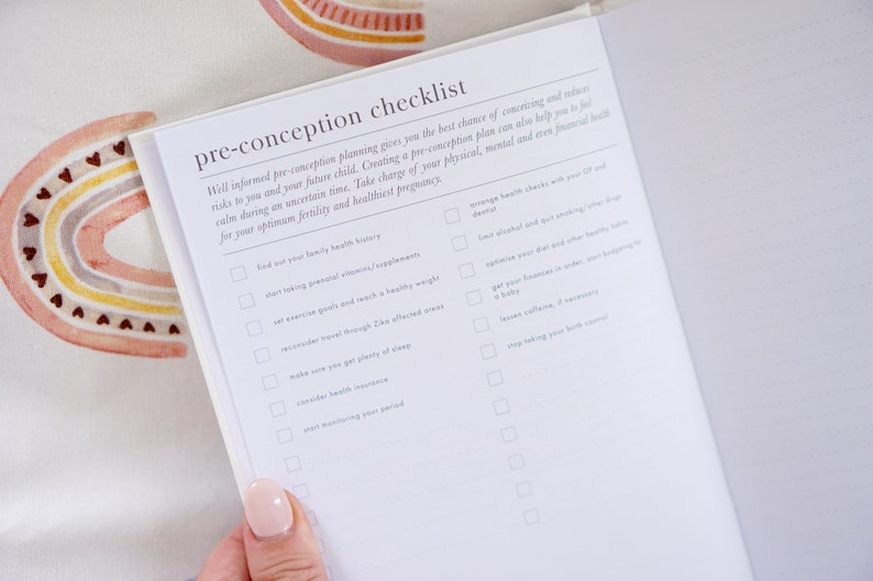 Fertility Journal Made With Love Preconception or IVF Journal to Bump ...