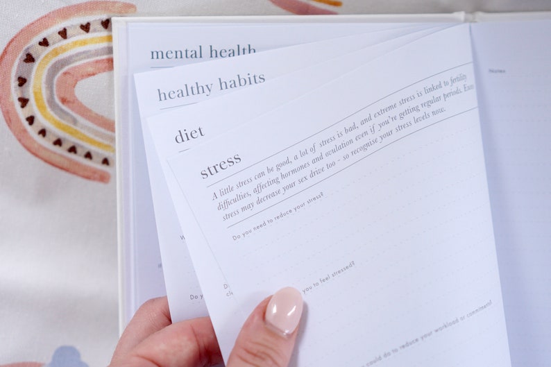 Pregnancy Journal 'made With Love' - Preconception or IVF Journal to ...