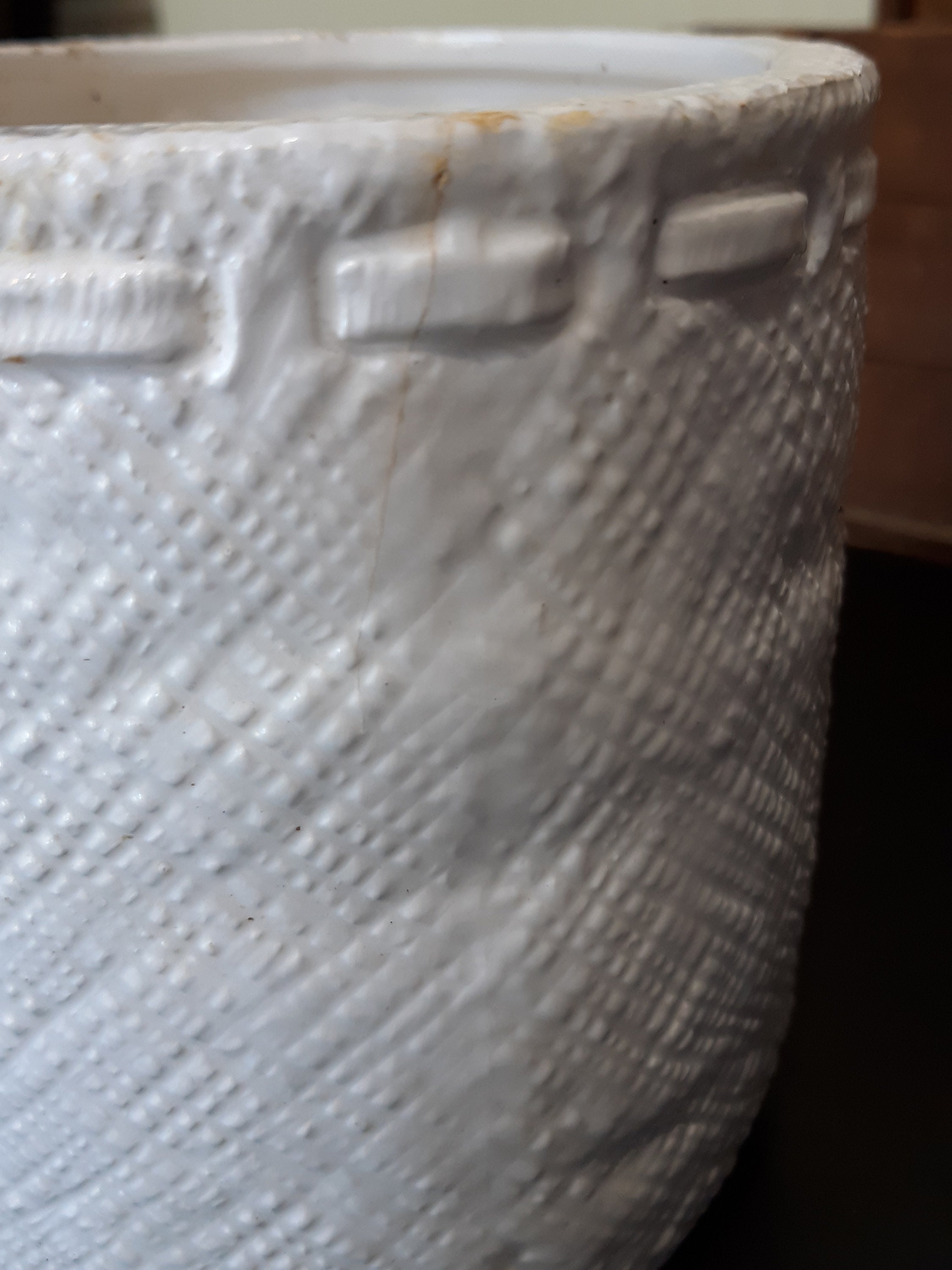 Chippy NAPCO POTTERY With Pears Image, Vintage Indoor Planter, Outdoor ...