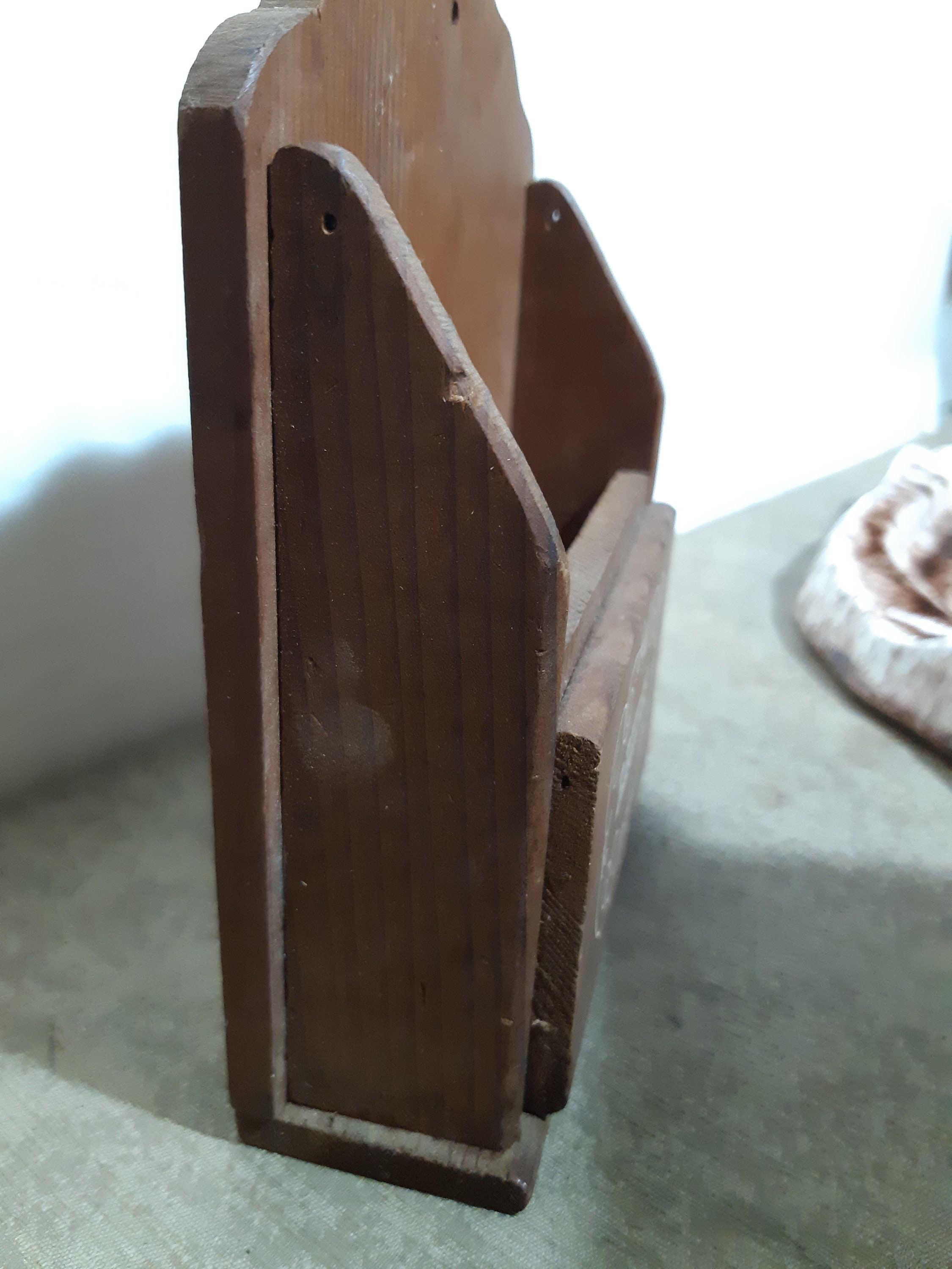 Charming Vintage WALL Hanging Wooden RECIPE BOX Recipe Card - Etsy UK