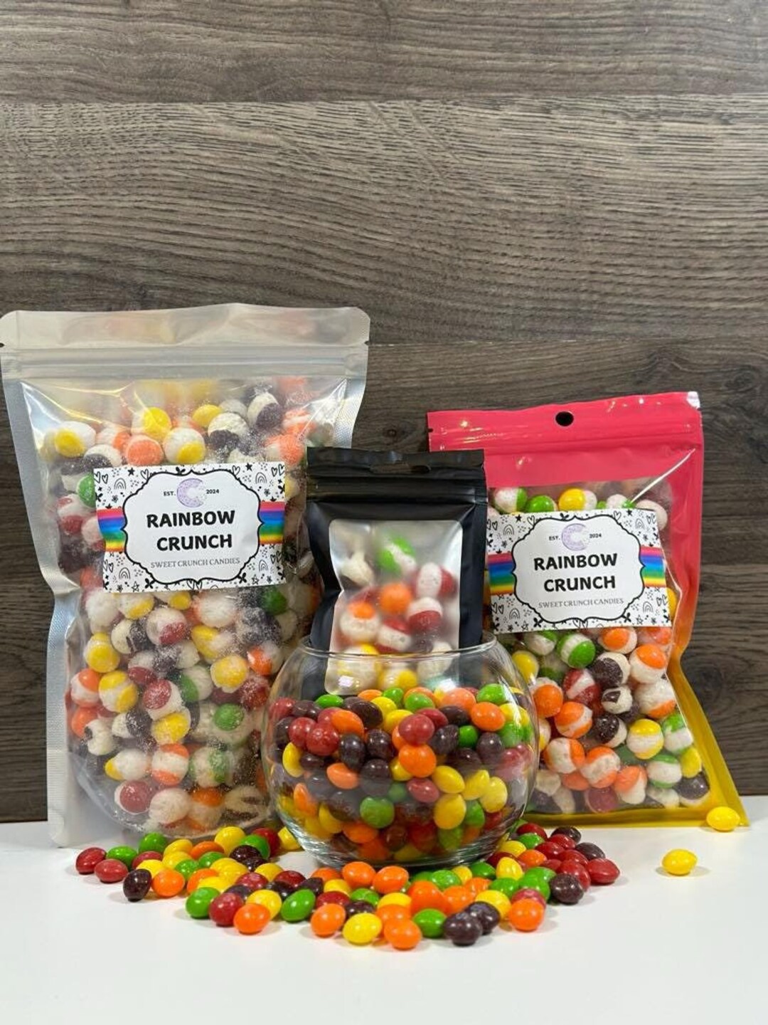 Rainbow Crunch - Etsy