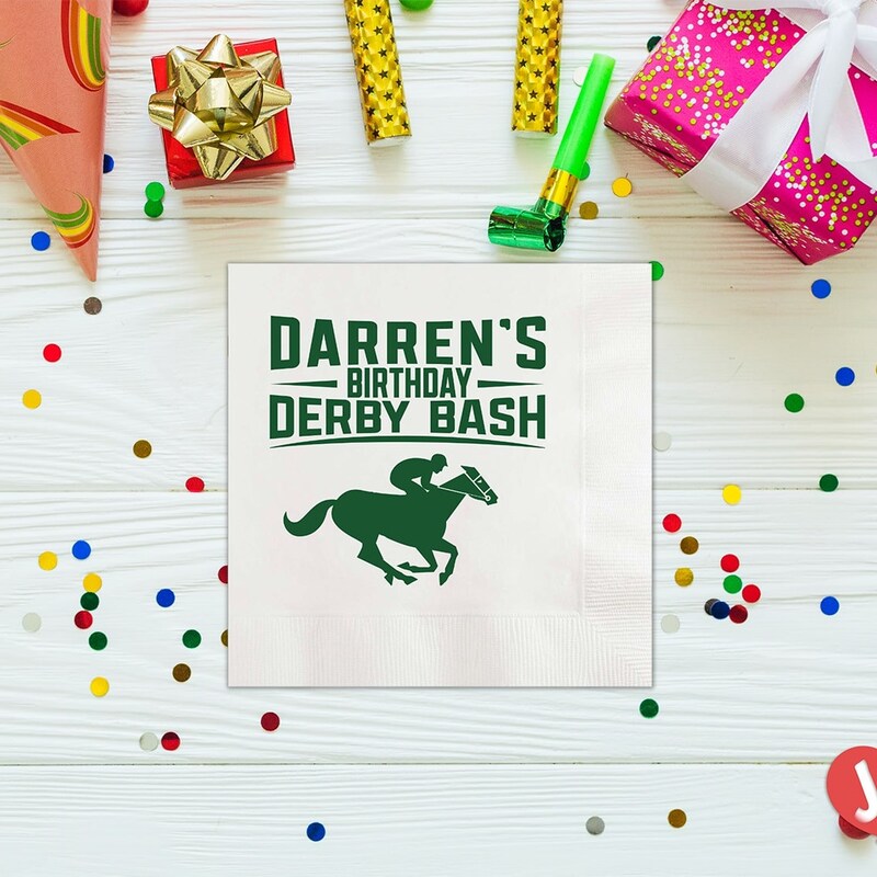 Derby Napkins - Etsy