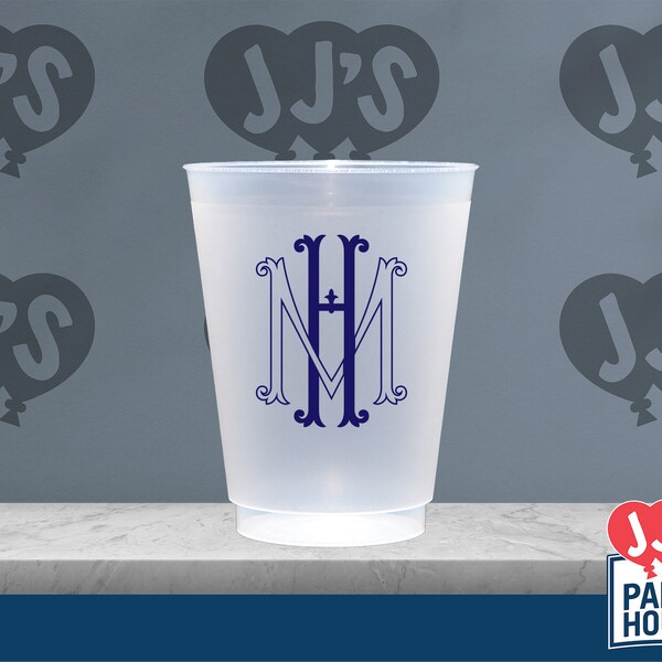 Monogram Cups - Etsy