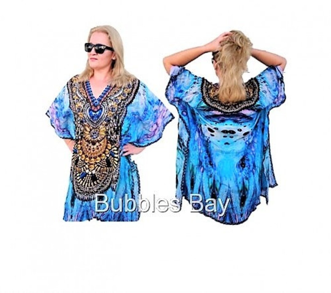 Resort Wear Dress - Embellished Beach Dress- Vacation Dress - Cruise ...